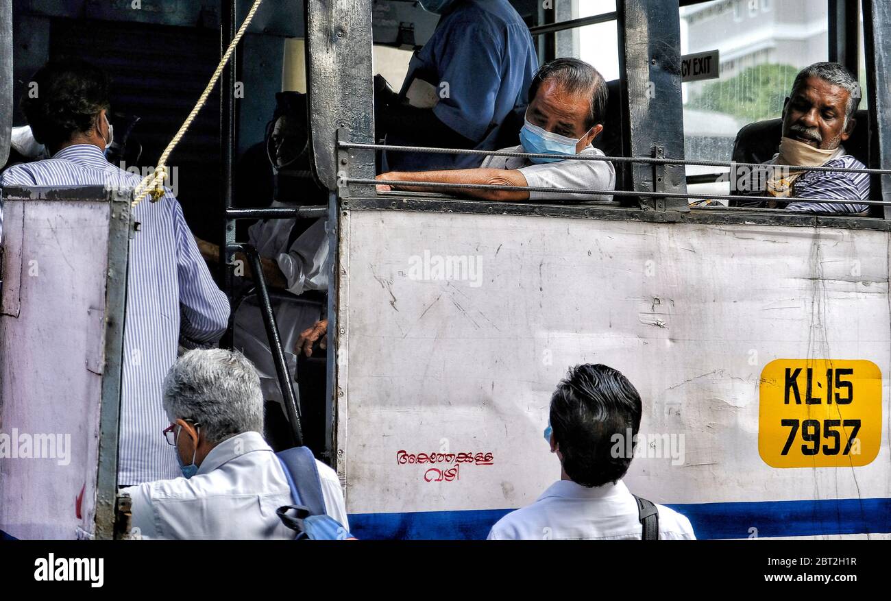 Inside bus india hi-res stock photography and images - Alamy