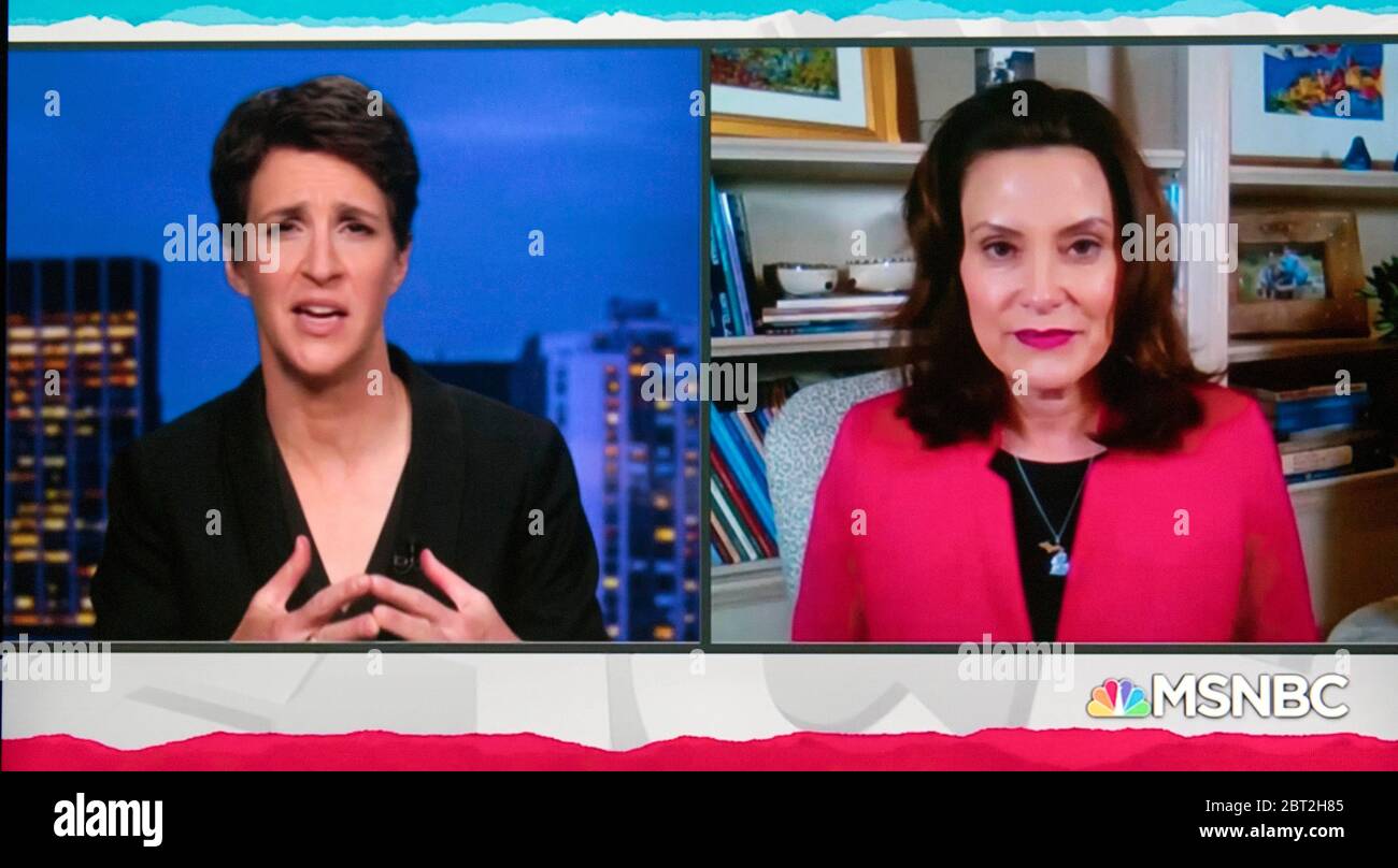Gretchen whitmer 2020 hi-res stock photography and images - Alamy