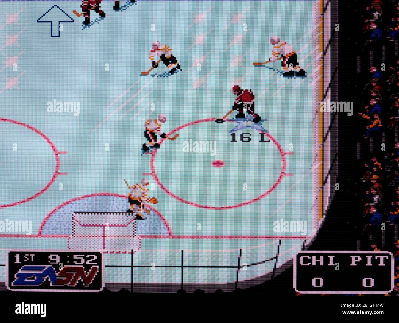 NHLPA Hockey '93 - SNES Super Nintendo - Editorial use only Stock Photo ...
