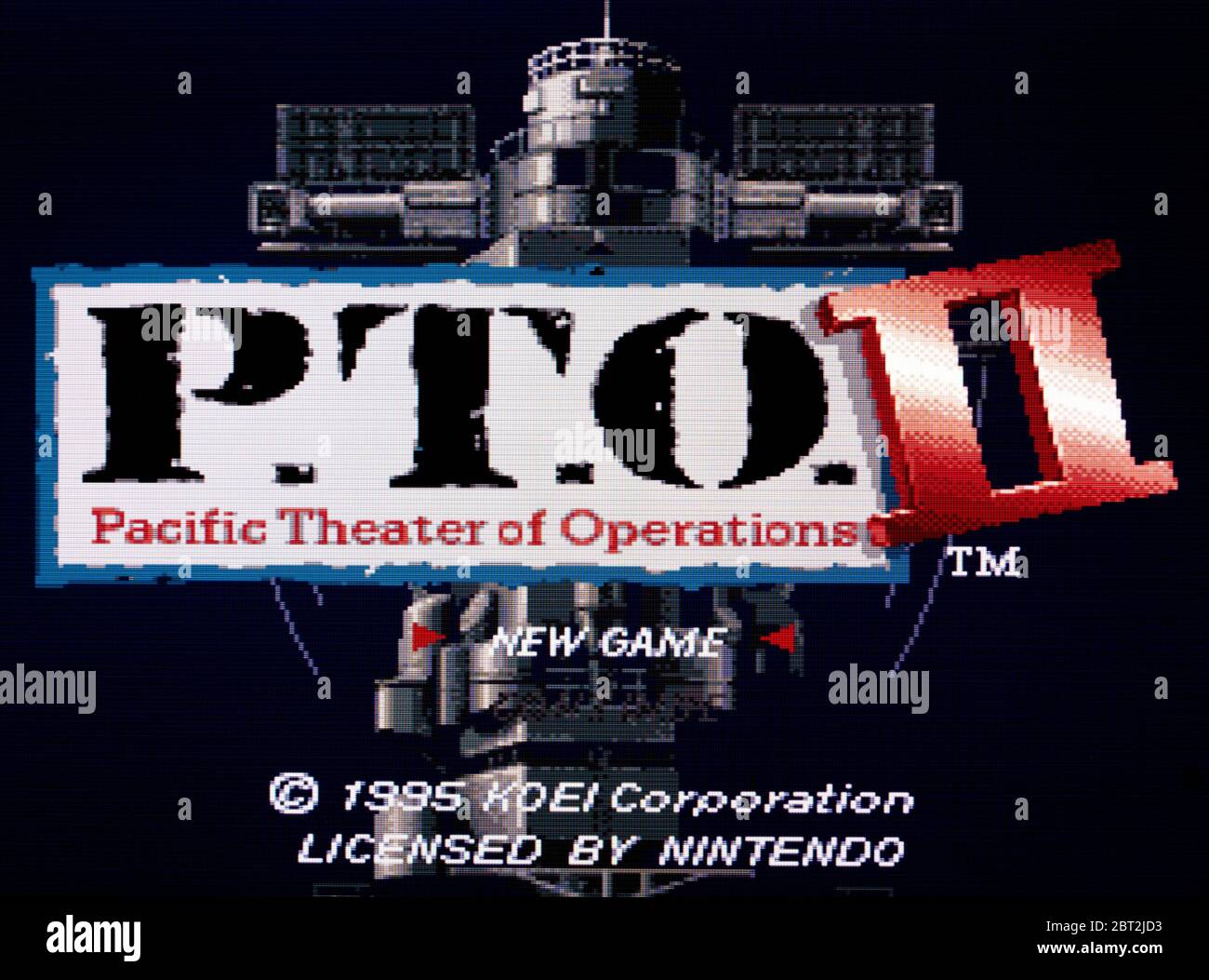 P.T.O. Pacific Theatre of Operations II 2 - SNES Super Nintendo ...