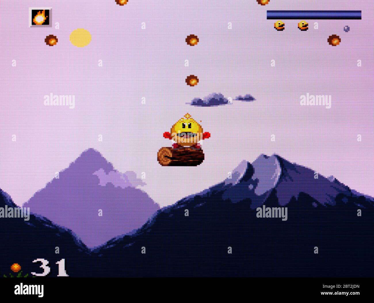 Pac In Time - SNES Super Nintendo - Editorial use only Stock Photo - Alamy