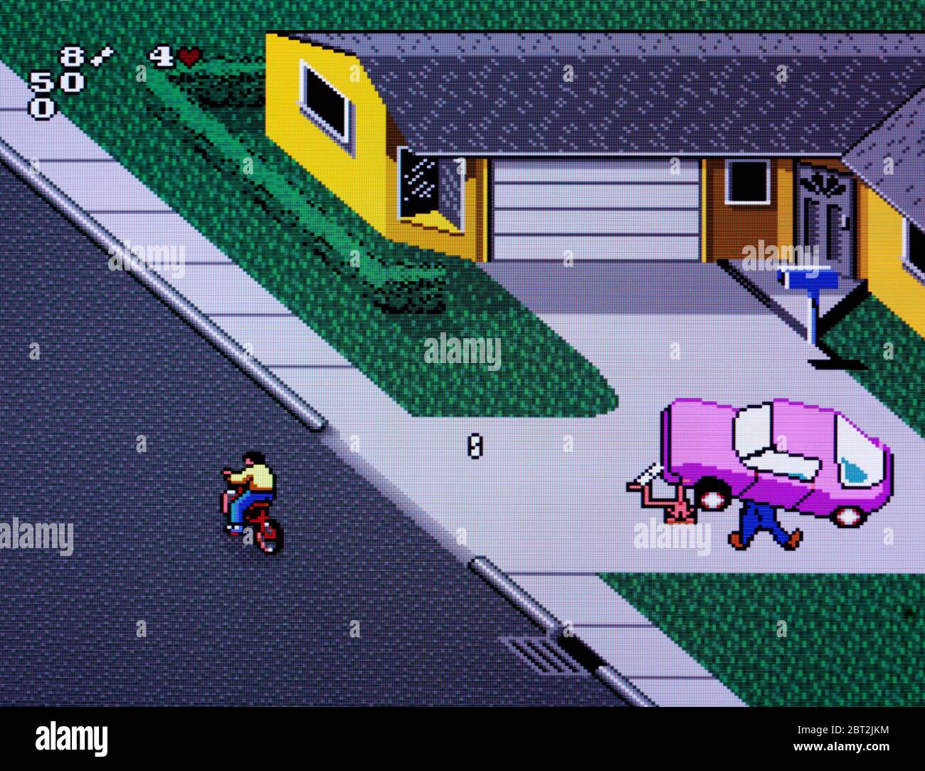 Paperboy 2 - SNES Super Nintendo - Editorial use only Stock Photo - Alamy