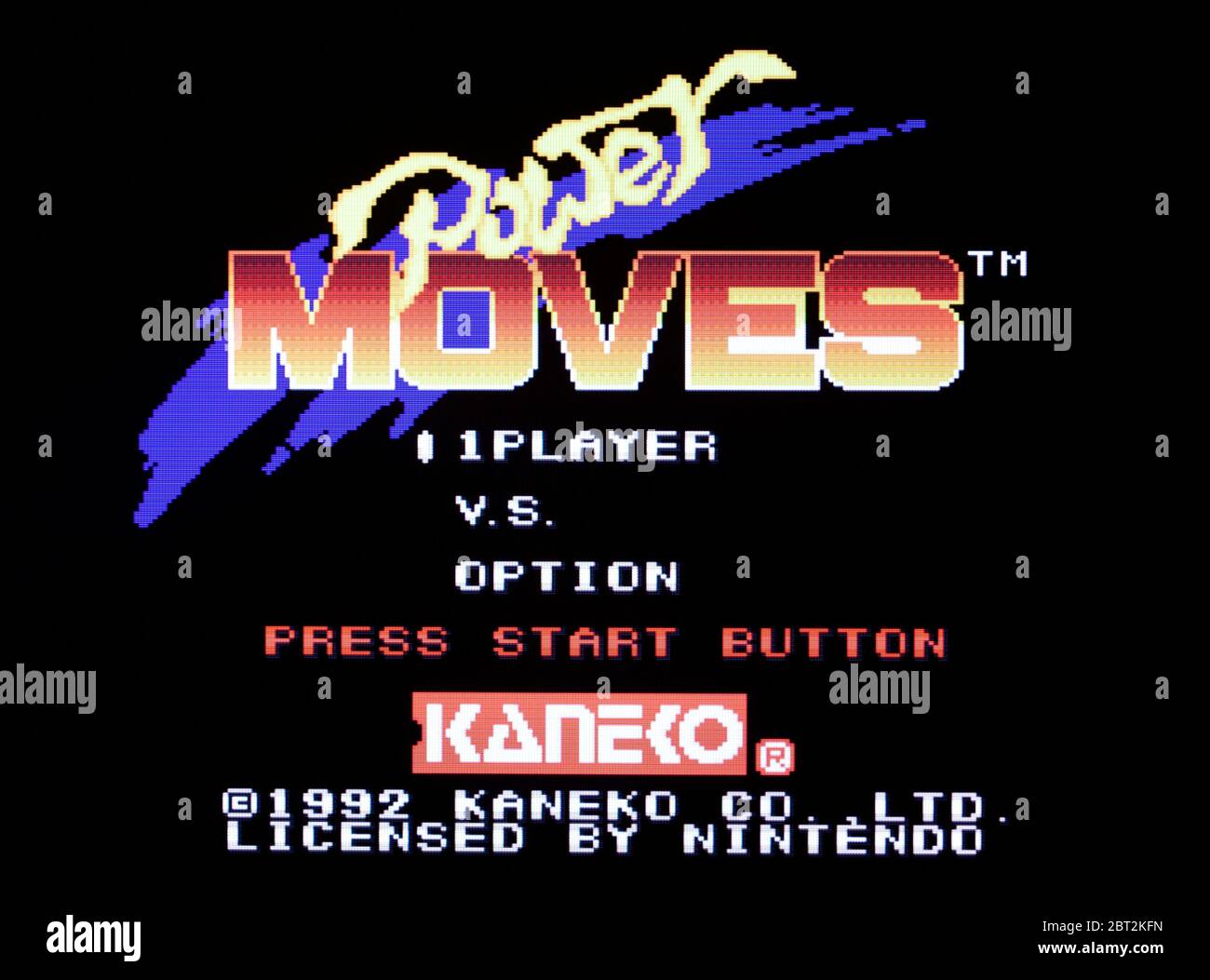 Power Moves - SNES Super Nintendo - Editorial use only Stock Photo - Alamy