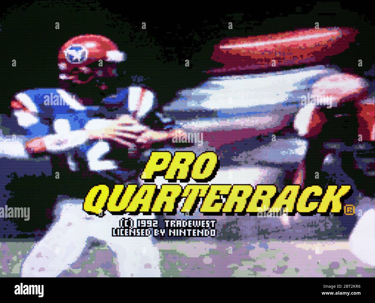 Pro Quarterback - SNES Super Nintendo - Editorial use only Stock Photo ...