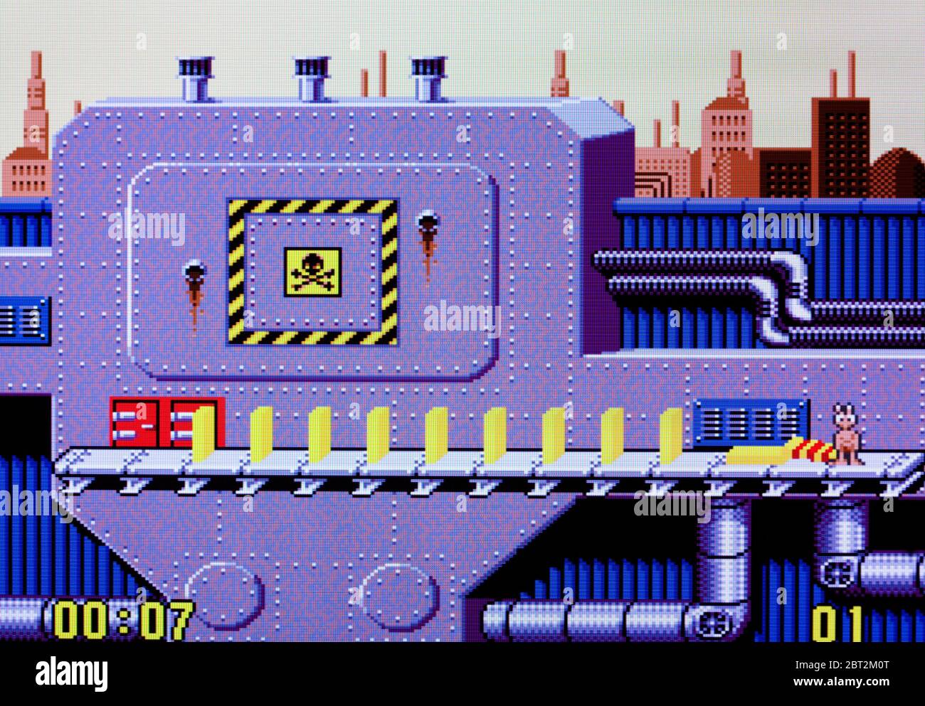 Push Over - SNES Super Nintendo - Editorial use only Stock Photo - Alamy