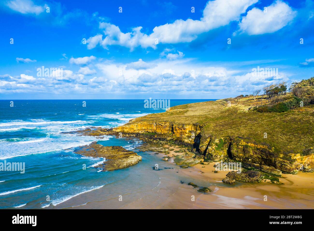 Aerial view of ocean bech hi-res stock photography and images - Alamy