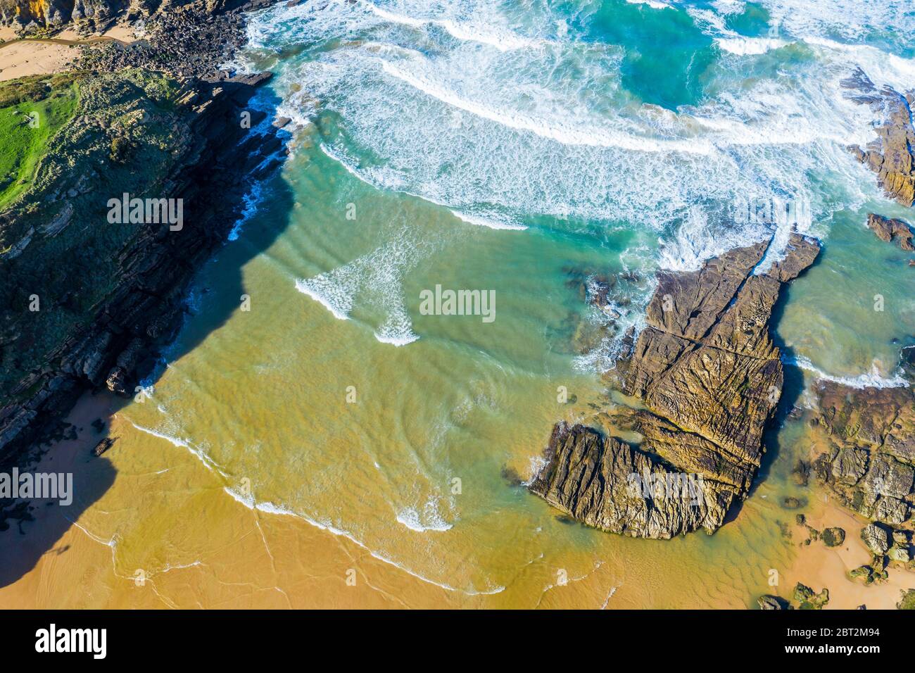 Bech aerial hi-res stock photography and images - Alamy