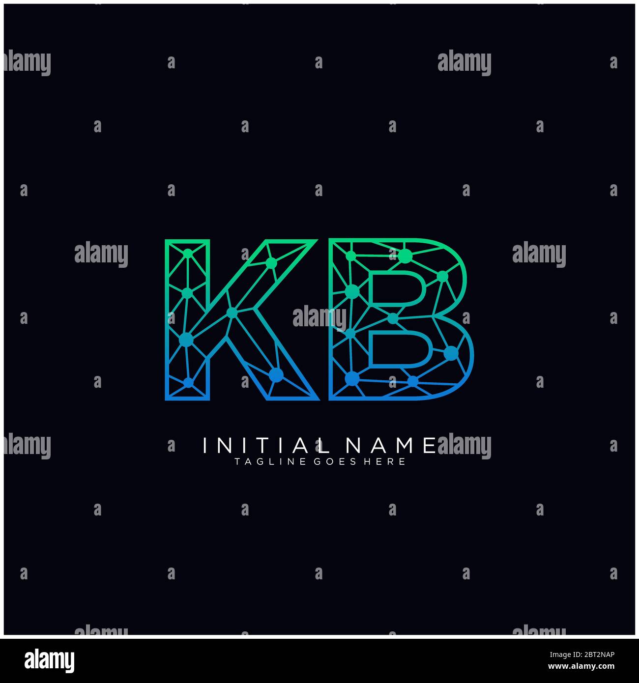 Initial letter kb hi-res stock photography and images - Alamy
