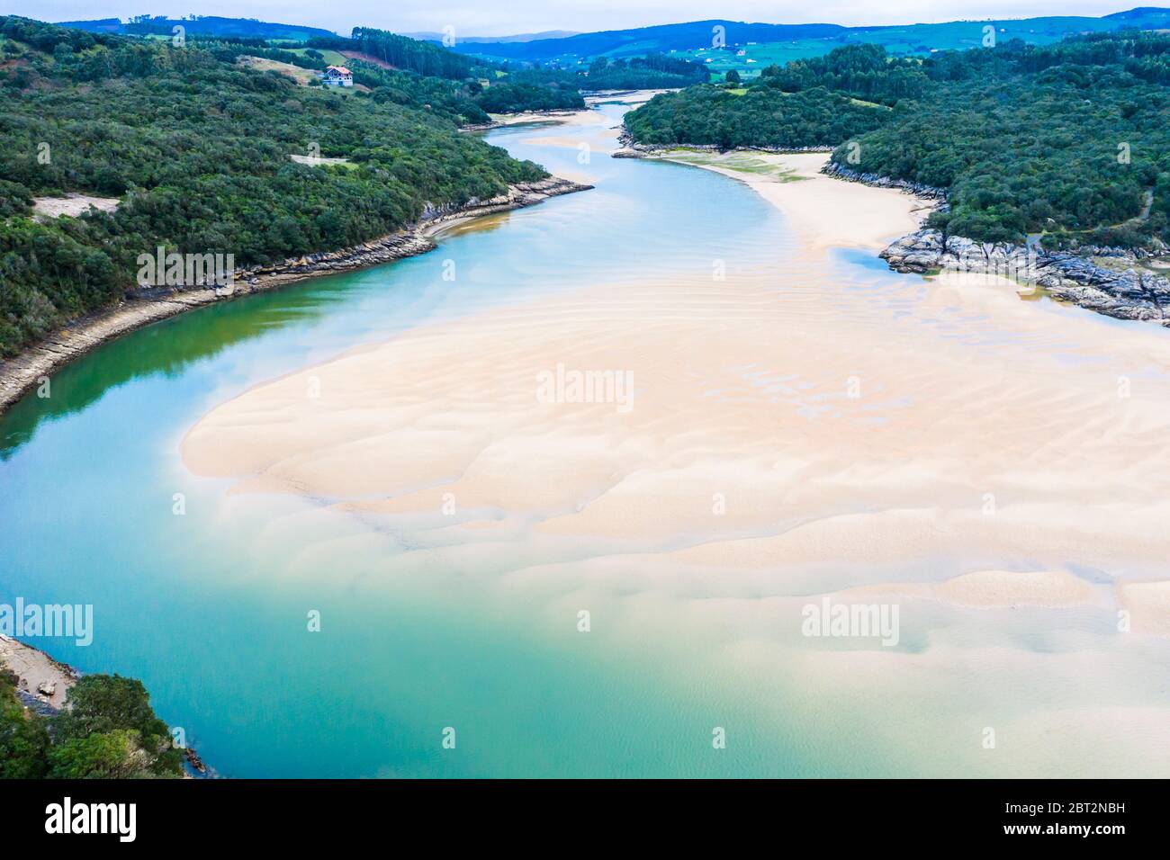 Sandy freshwater river banks hi-res stock photography and images - Alamy