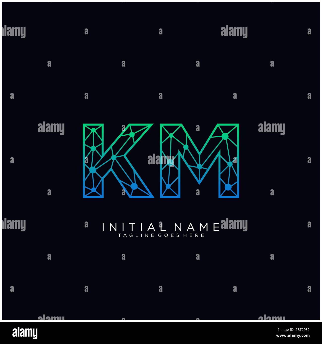 Km logo Cut Out Stock Images & Pictures - Alamy