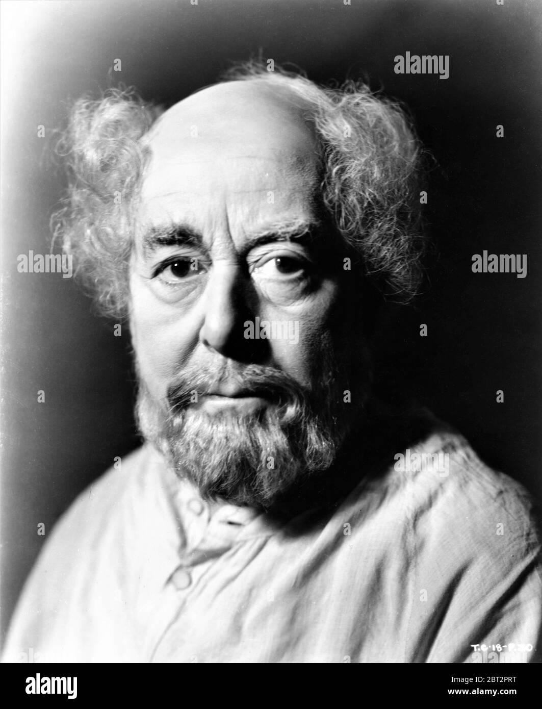 GEORGE ROBEY Portrait as Sir John Falstaff in HENRY V 1944 director ...