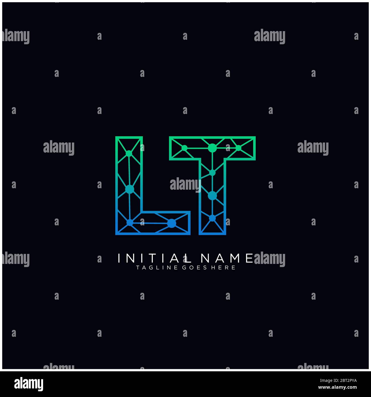 Lt template Stock Vector Images - Alamy