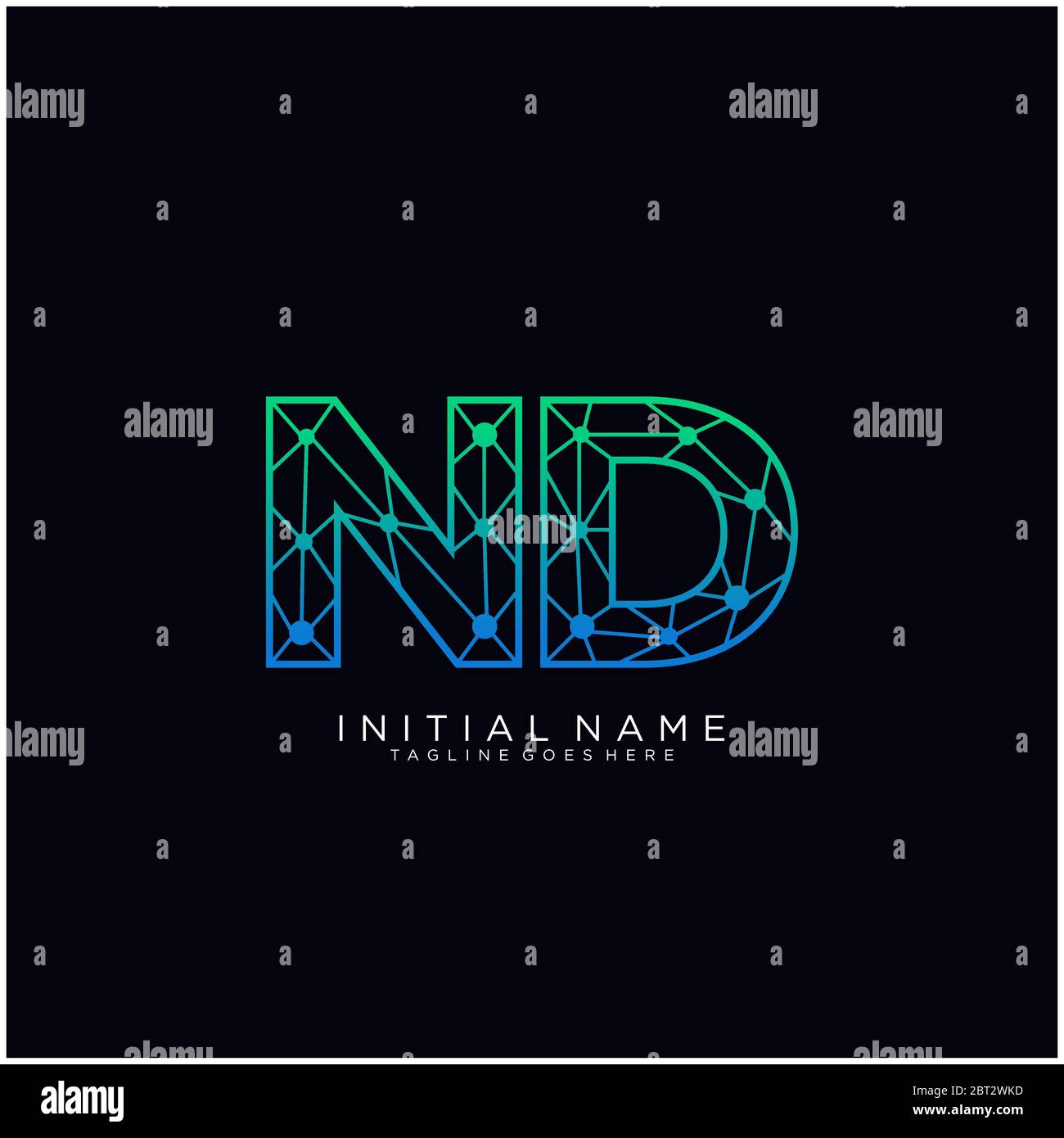 Nd text vector vectors hi-res stock photography and images - Alamy