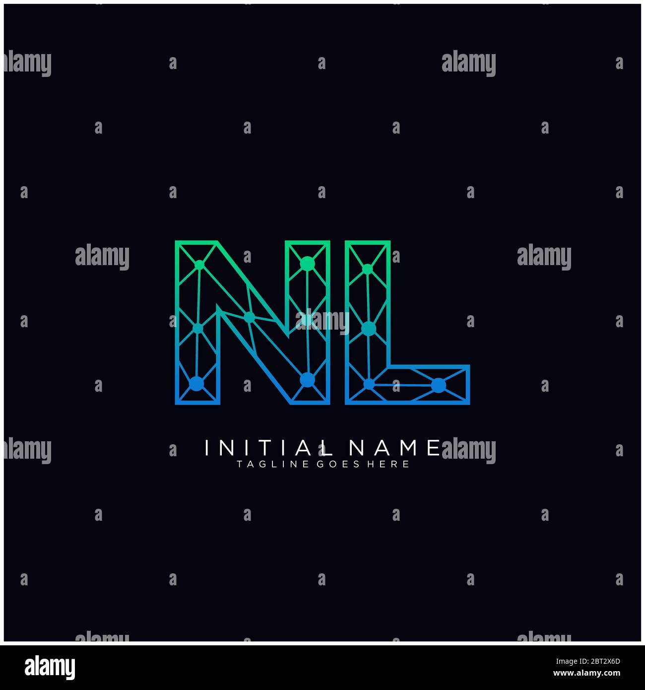 Nl letter Cut Out Stock Images & Pictures - Alamy