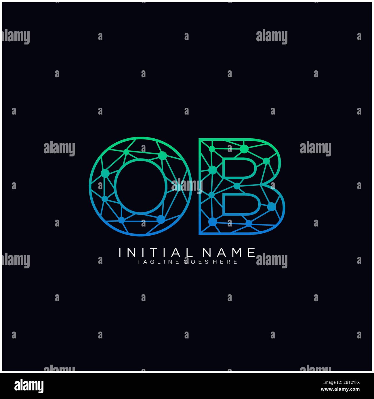 Ob template Stock Vector Images - Alamy