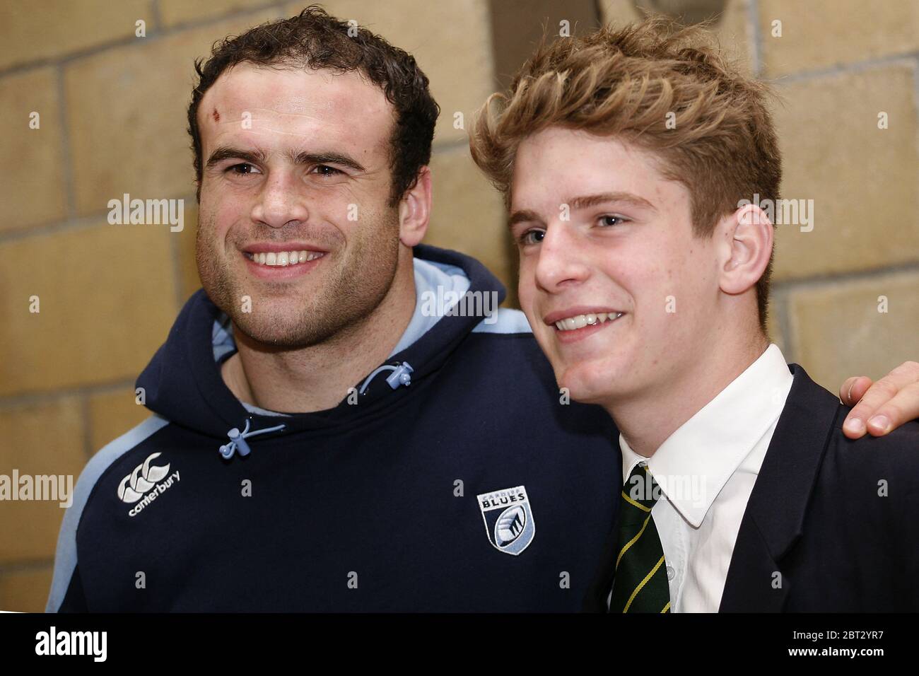 Cardiff Blues rugby squad, Brecon Christ College. Cardiff Blues and ...