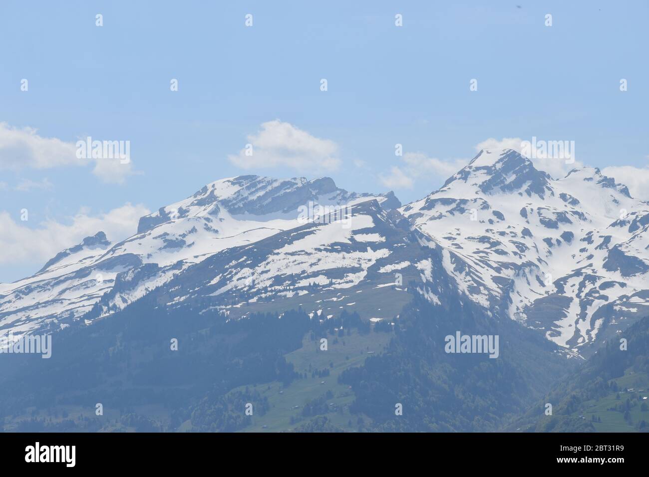 Switzerland mountain view Stock Photo - Alamy