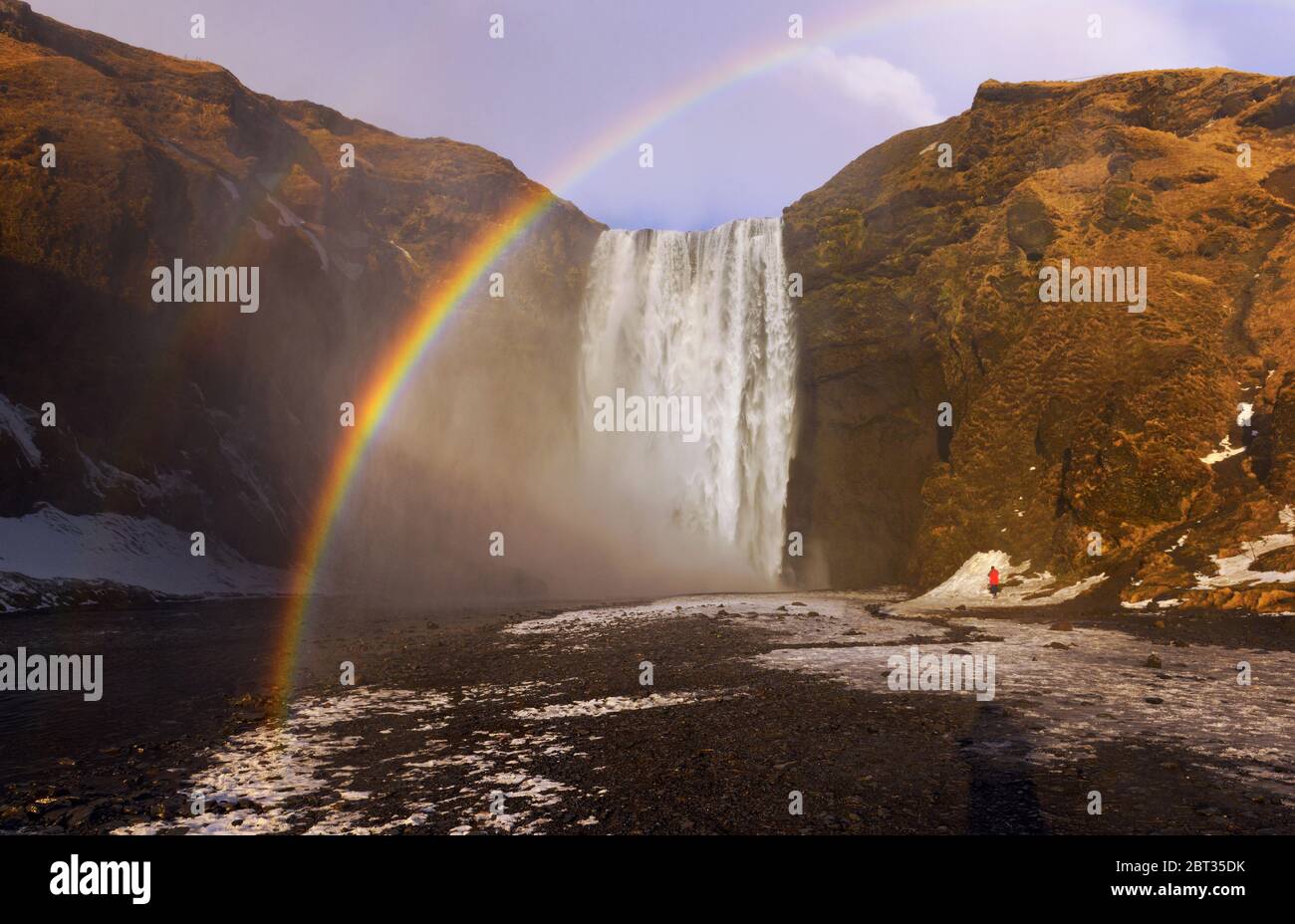 Full iceland rainbow hi-res stock photography and images - Alamy