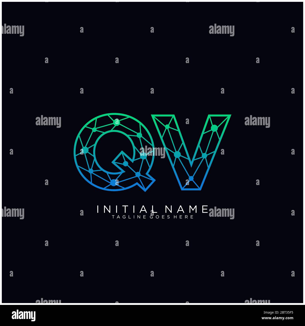 Qv tech logo hi-res stock photography and images - Alamy