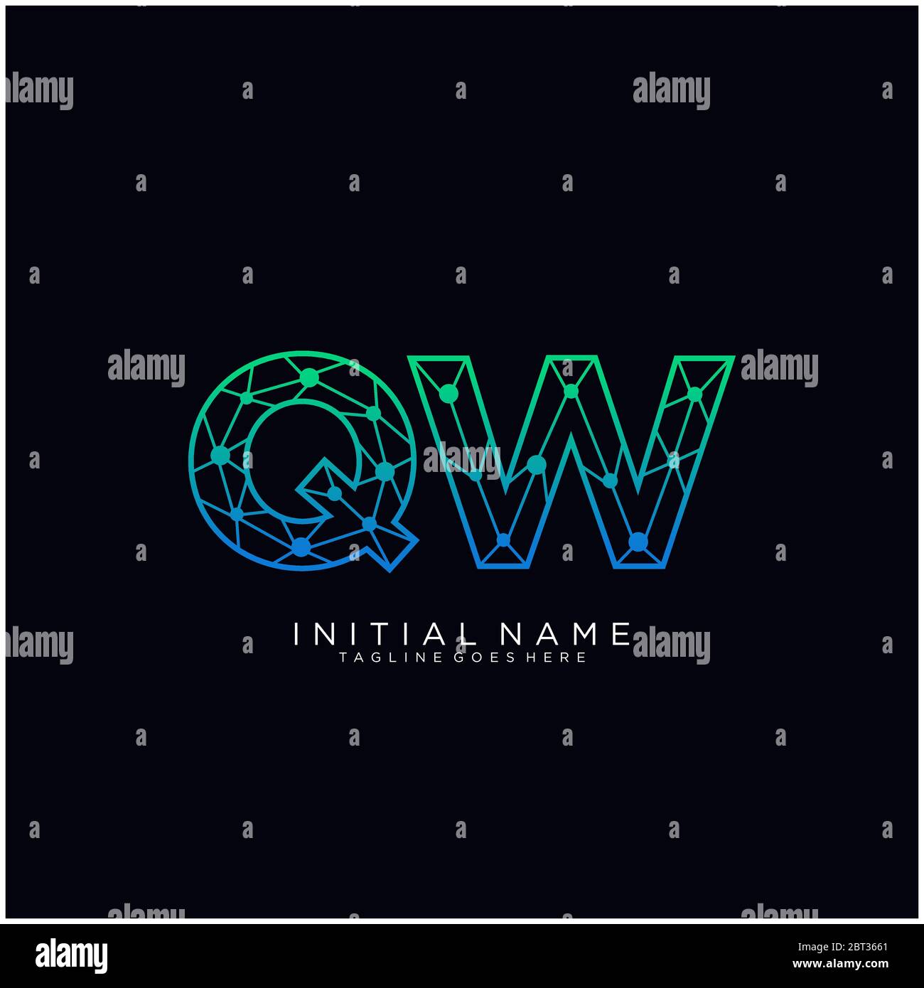 Qw letter Cut Out Stock Images & Pictures - Alamy