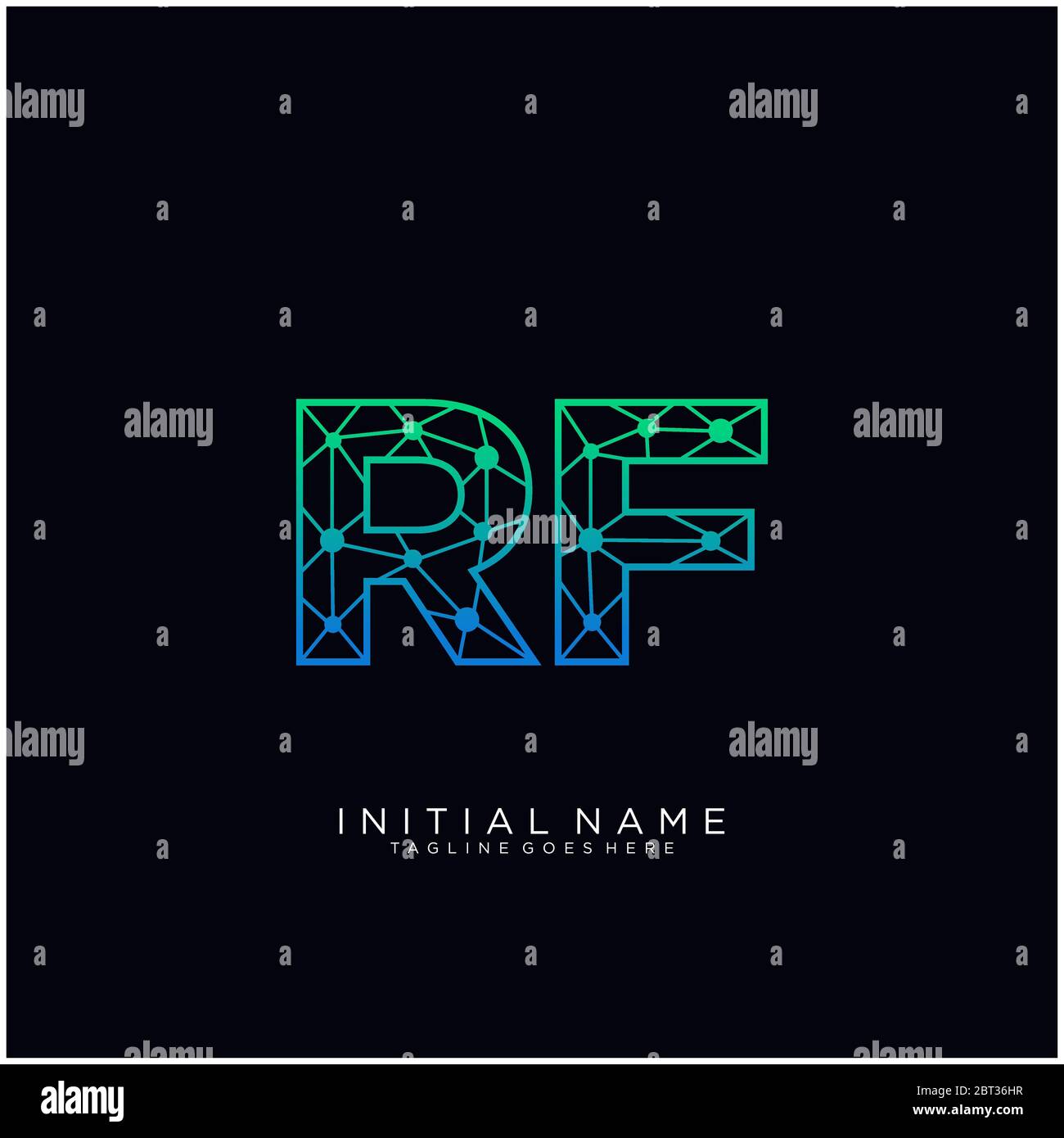 Rf font vector vectors hi-res stock photography and images - Alamy