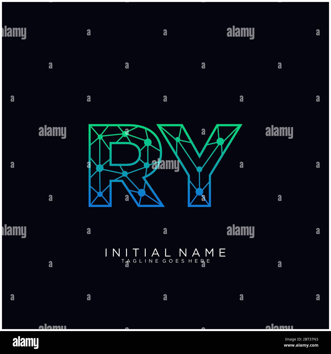 Letter ry vector vectors Cut Out Stock Images & Pictures - Alamy