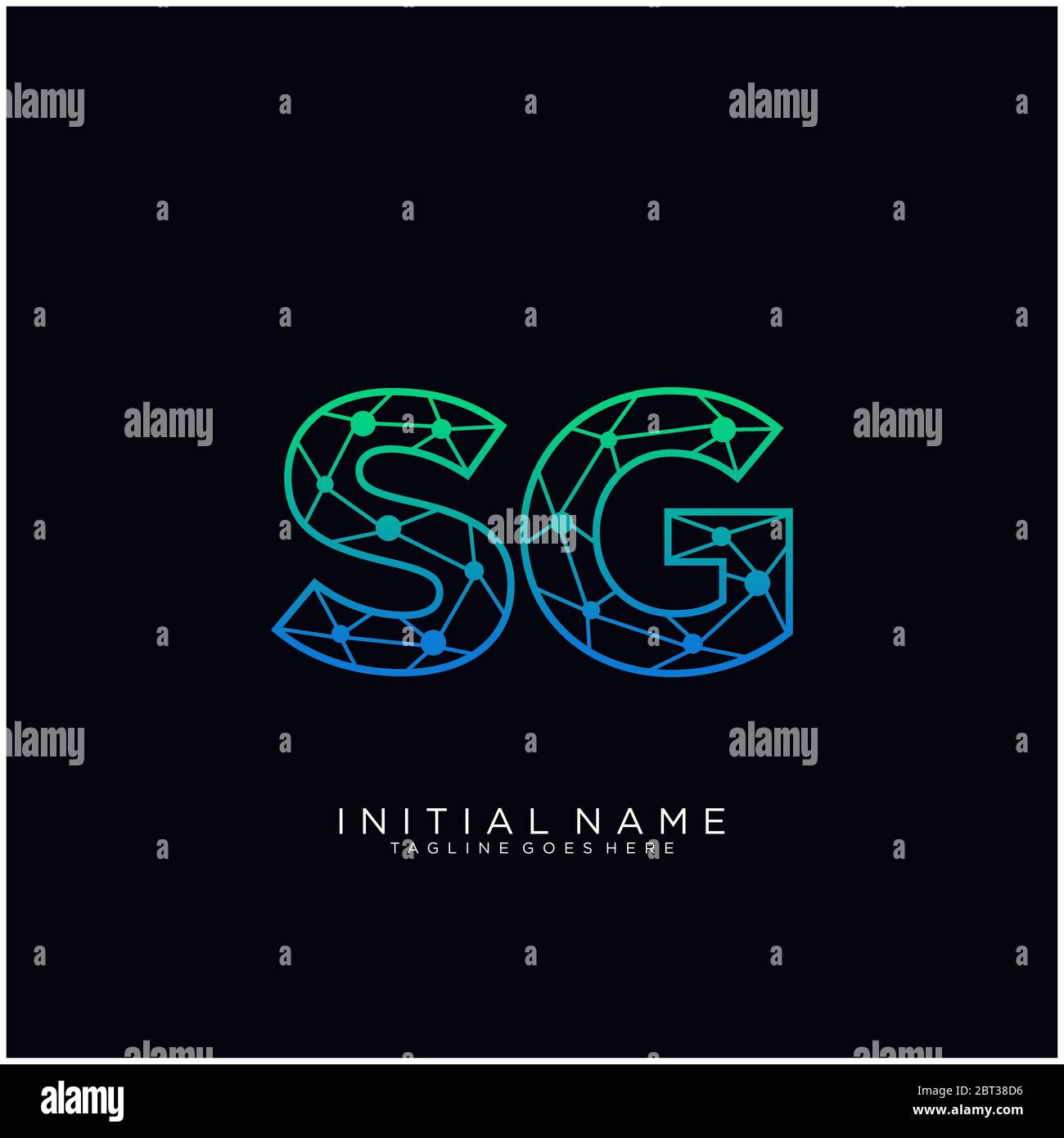 Initial letter sg hi-res stock photography and images - Alamy