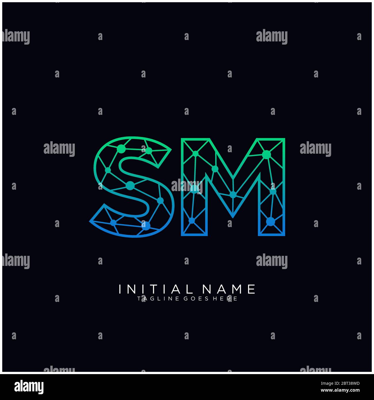 Sm Initial High Resolution Stock Photography and Images - Alamy