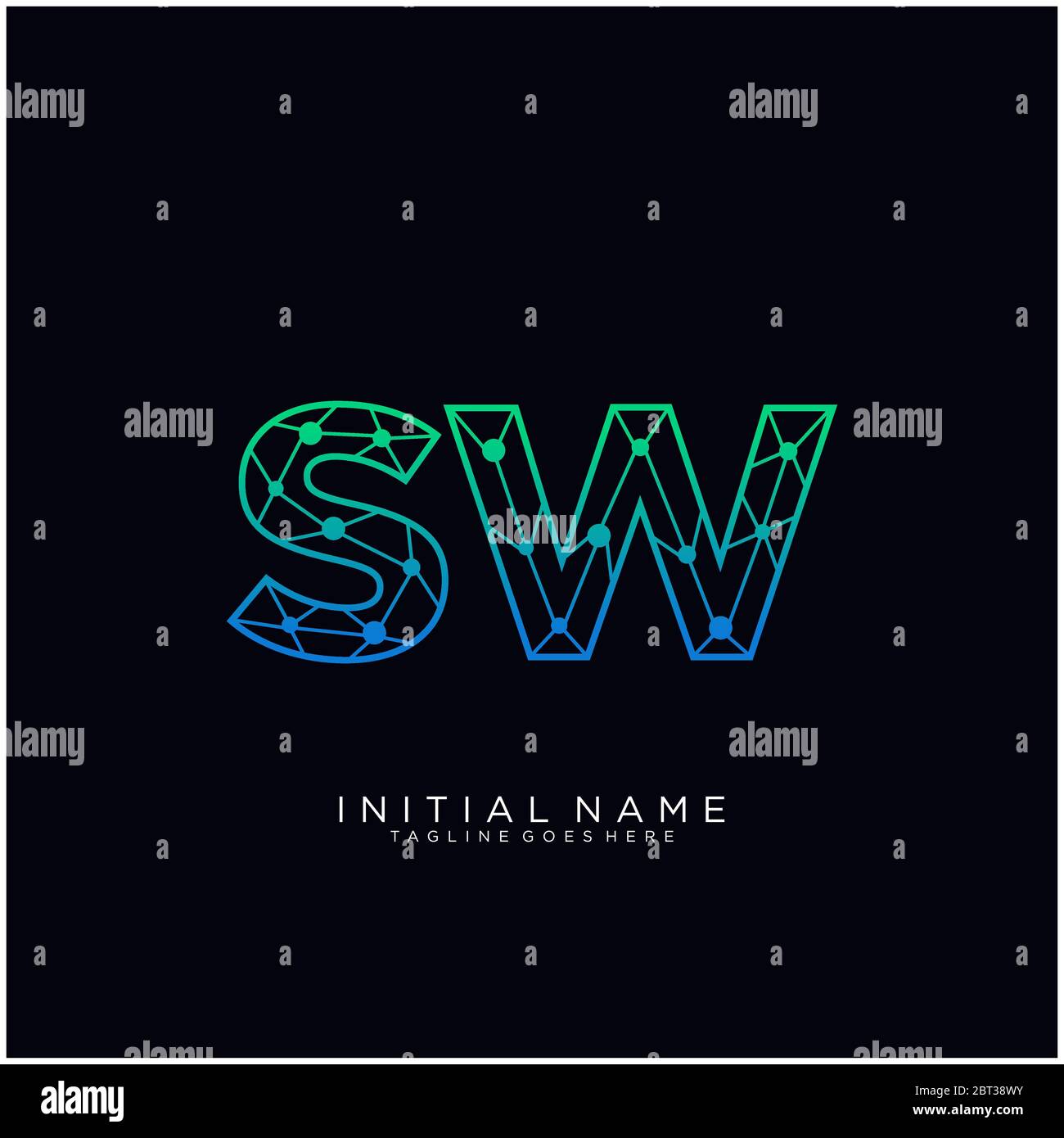 Sw Initial High Resolution Stock Photography and Images - Alamy