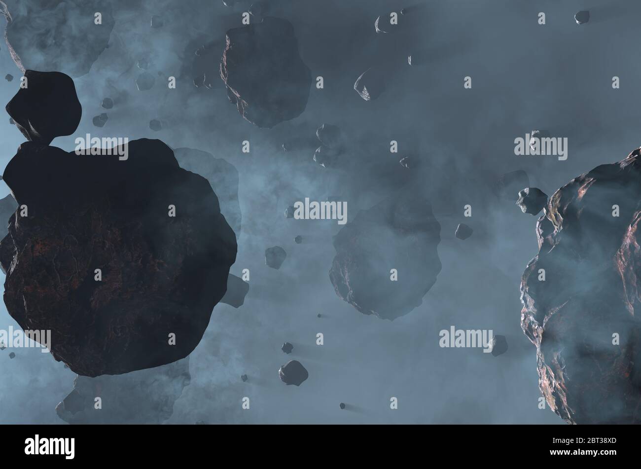 Asteroid belt hi-res stock photography and images - Alamy