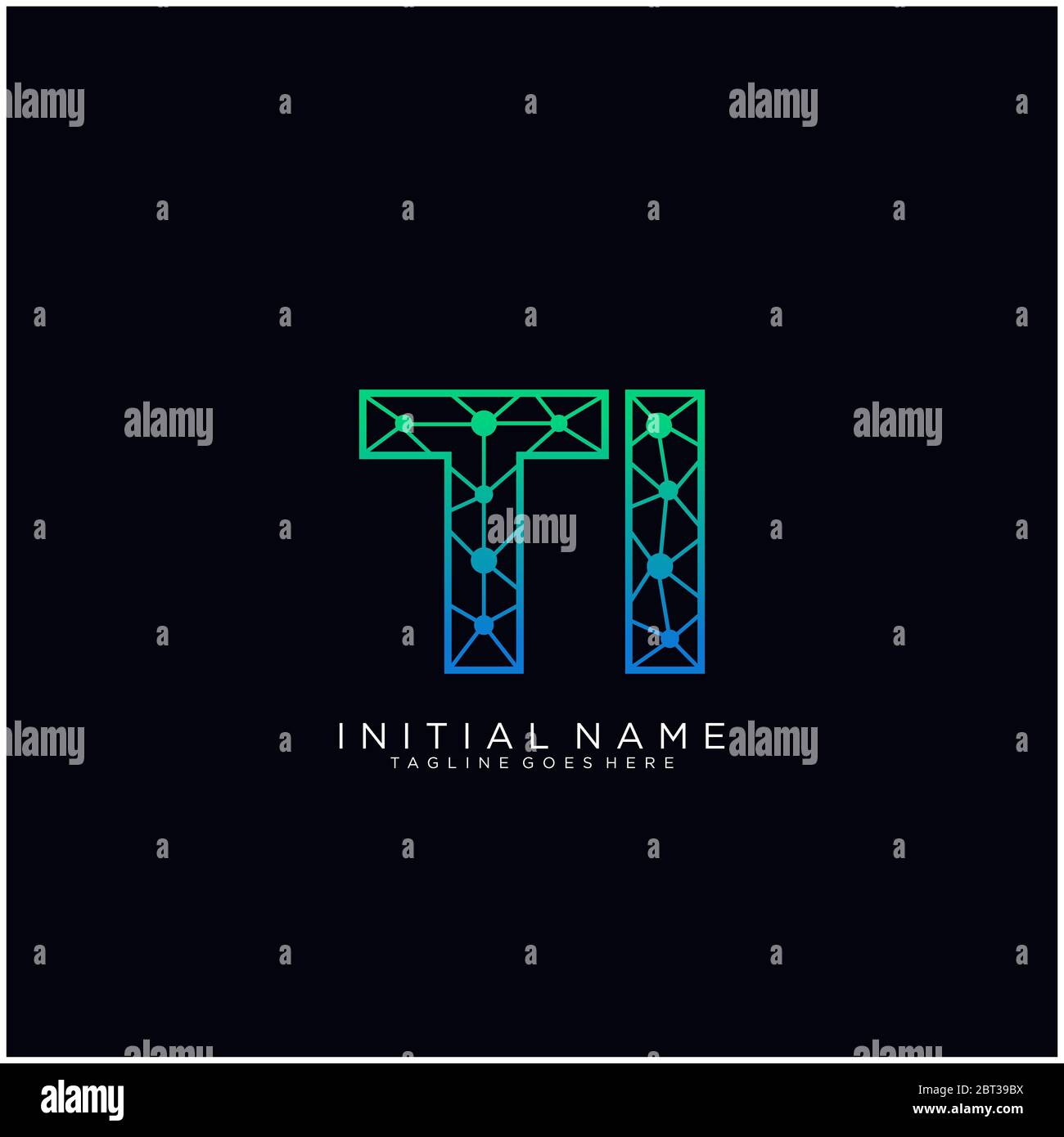 Ti logo vector vectors hi-res stock photography and images - Alamy