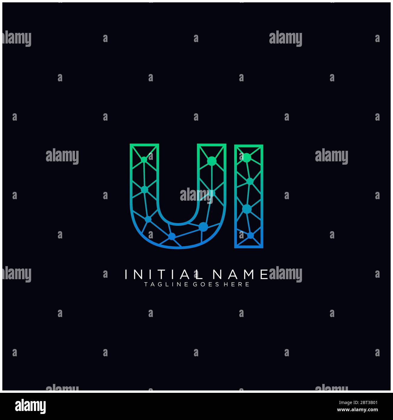 Ui tech logo hi-res stock photography and images - Alamy