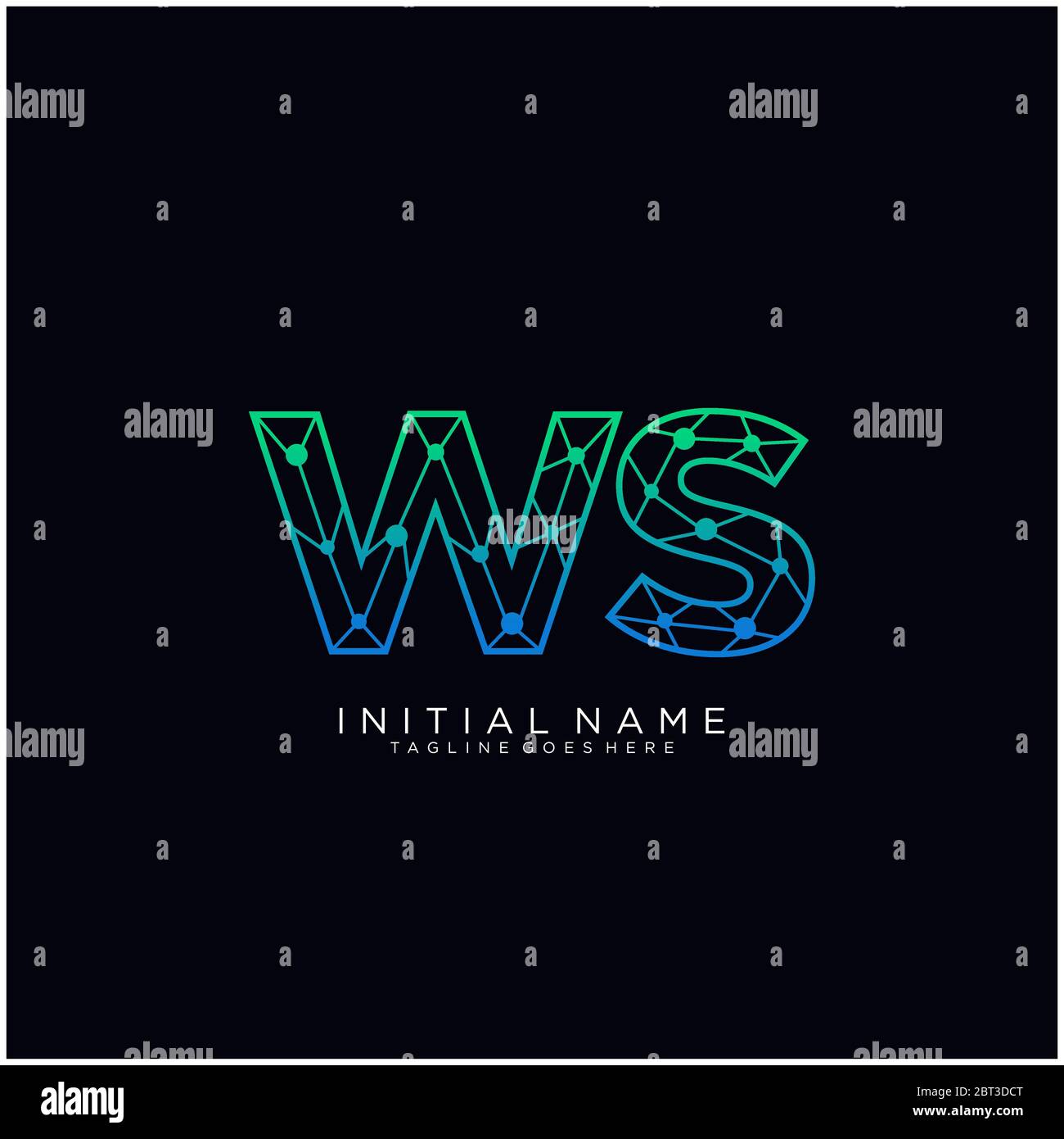 Ws tech logo hi-res stock photography and images - Alamy