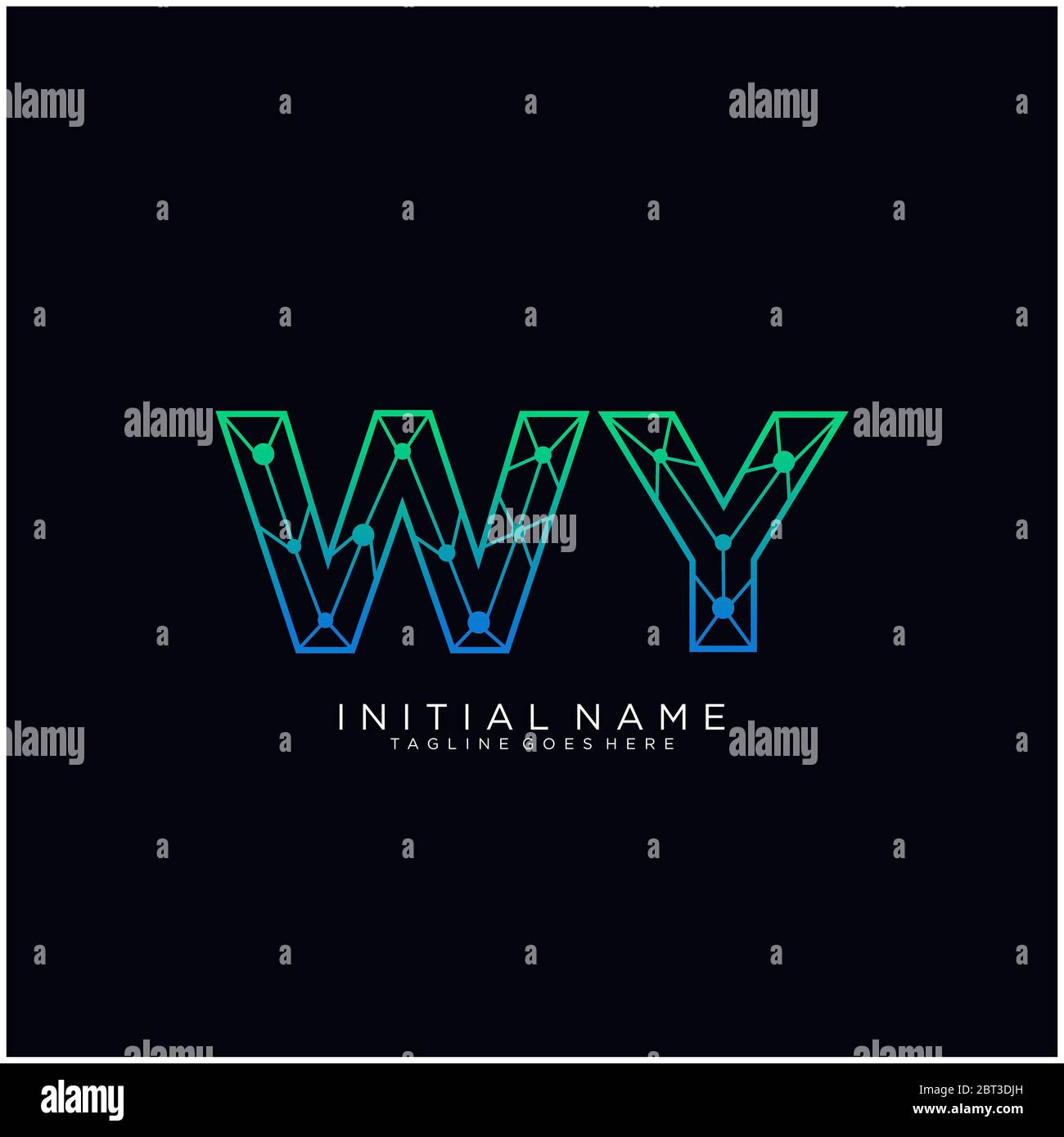 Initial wy hi-res stock photography and images - Alamy