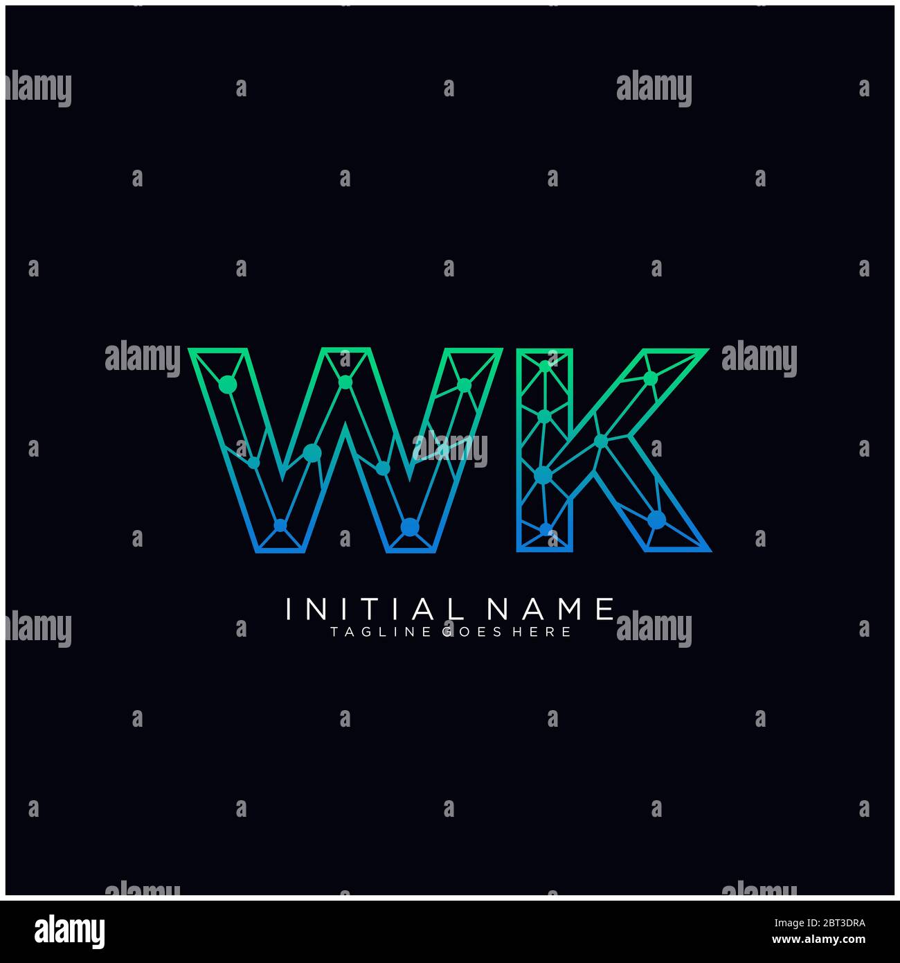 Wk vector hi-res stock photography and images - Alamy