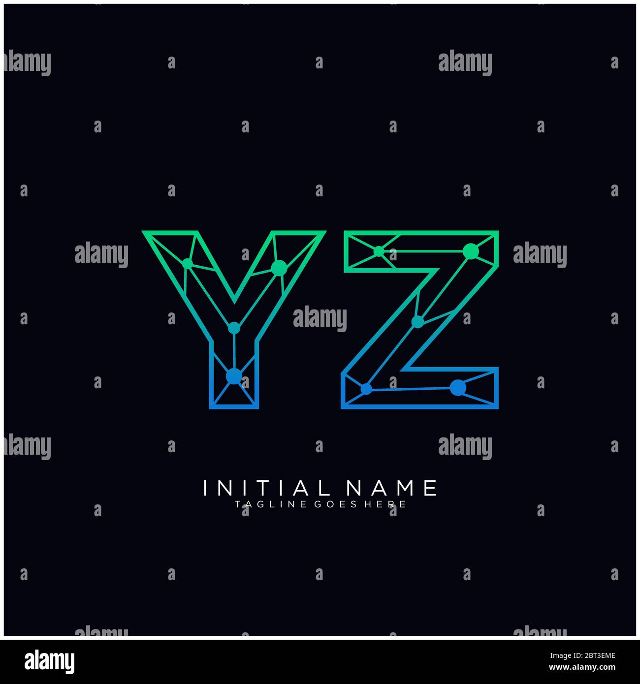 Yz symbol Stock Vector Images - Alamy