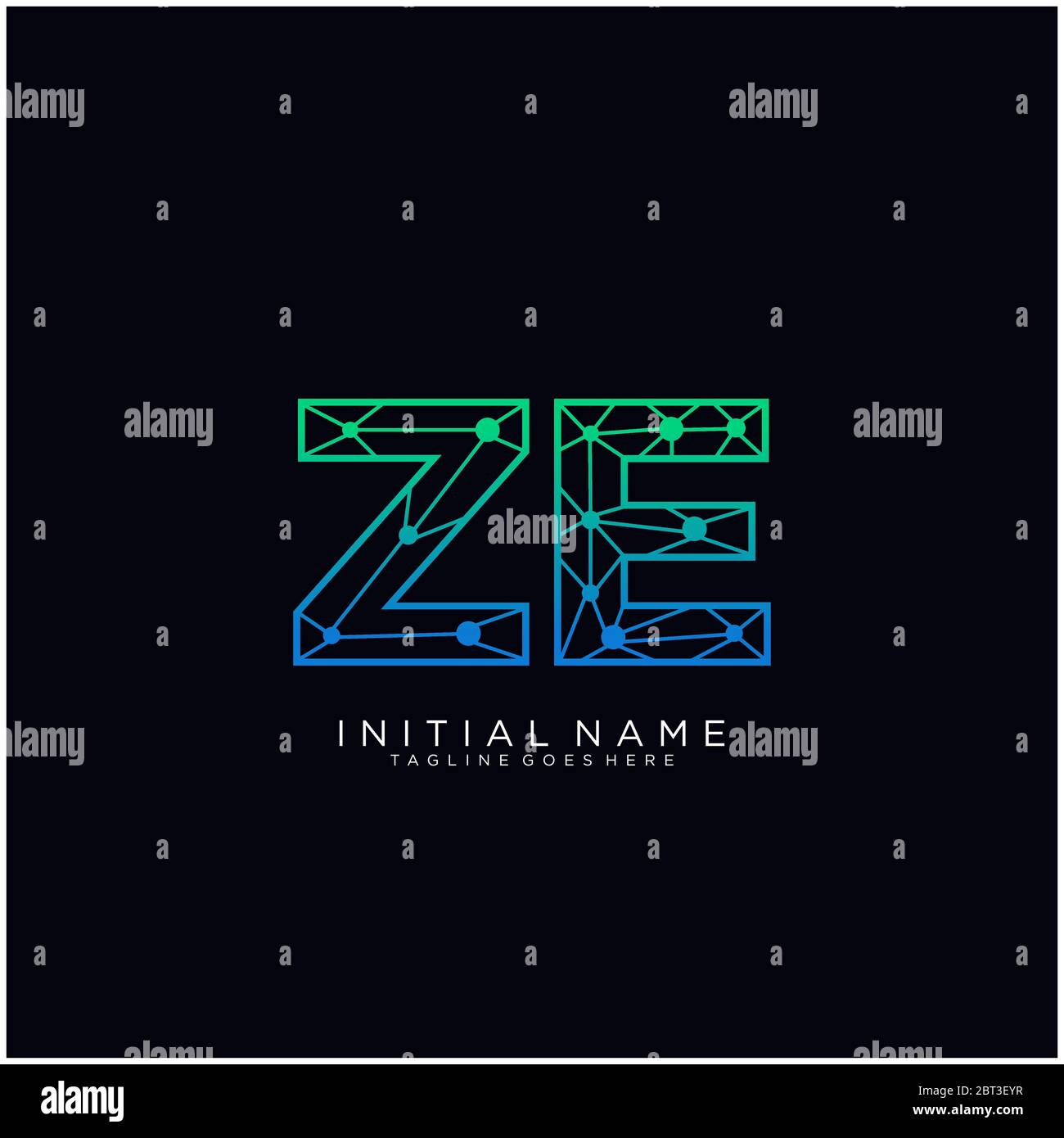 Ze network Stock Vector Images - Alamy