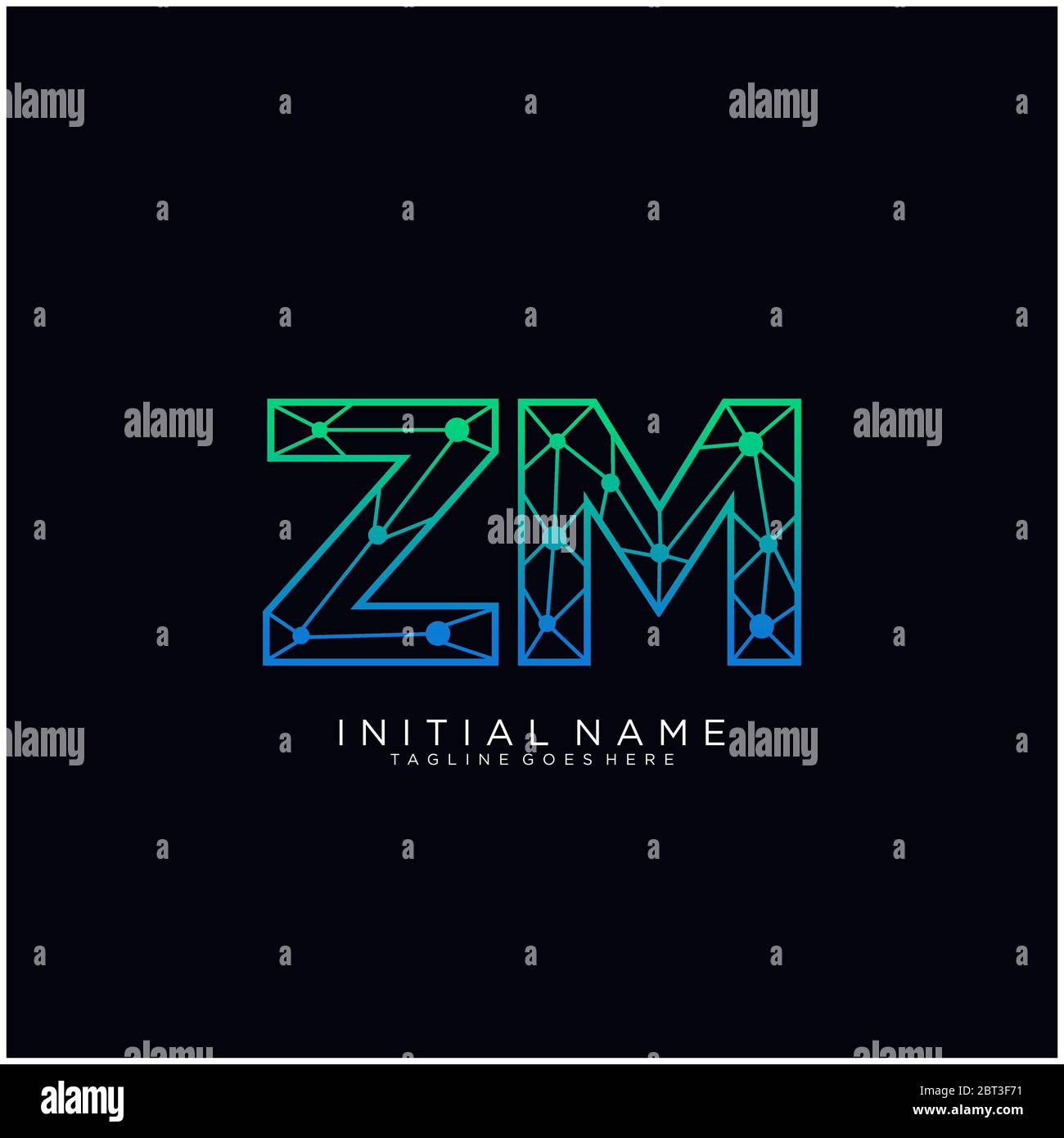 Zm initial hi-res stock photography and images - Alamy