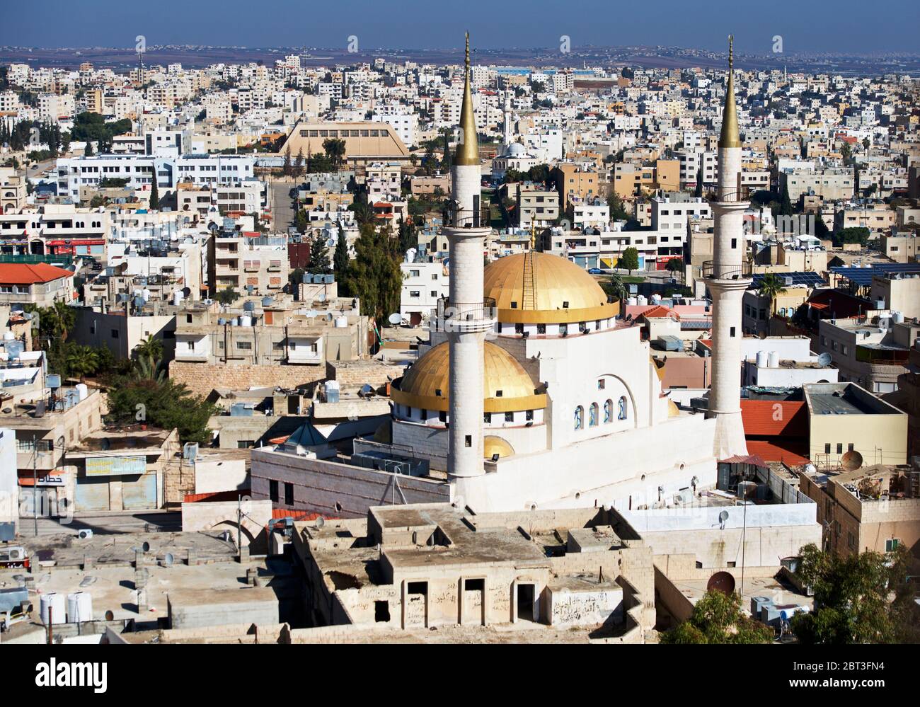 Aerial cityscape, Amman, Jordan Stock Photo - Alamy