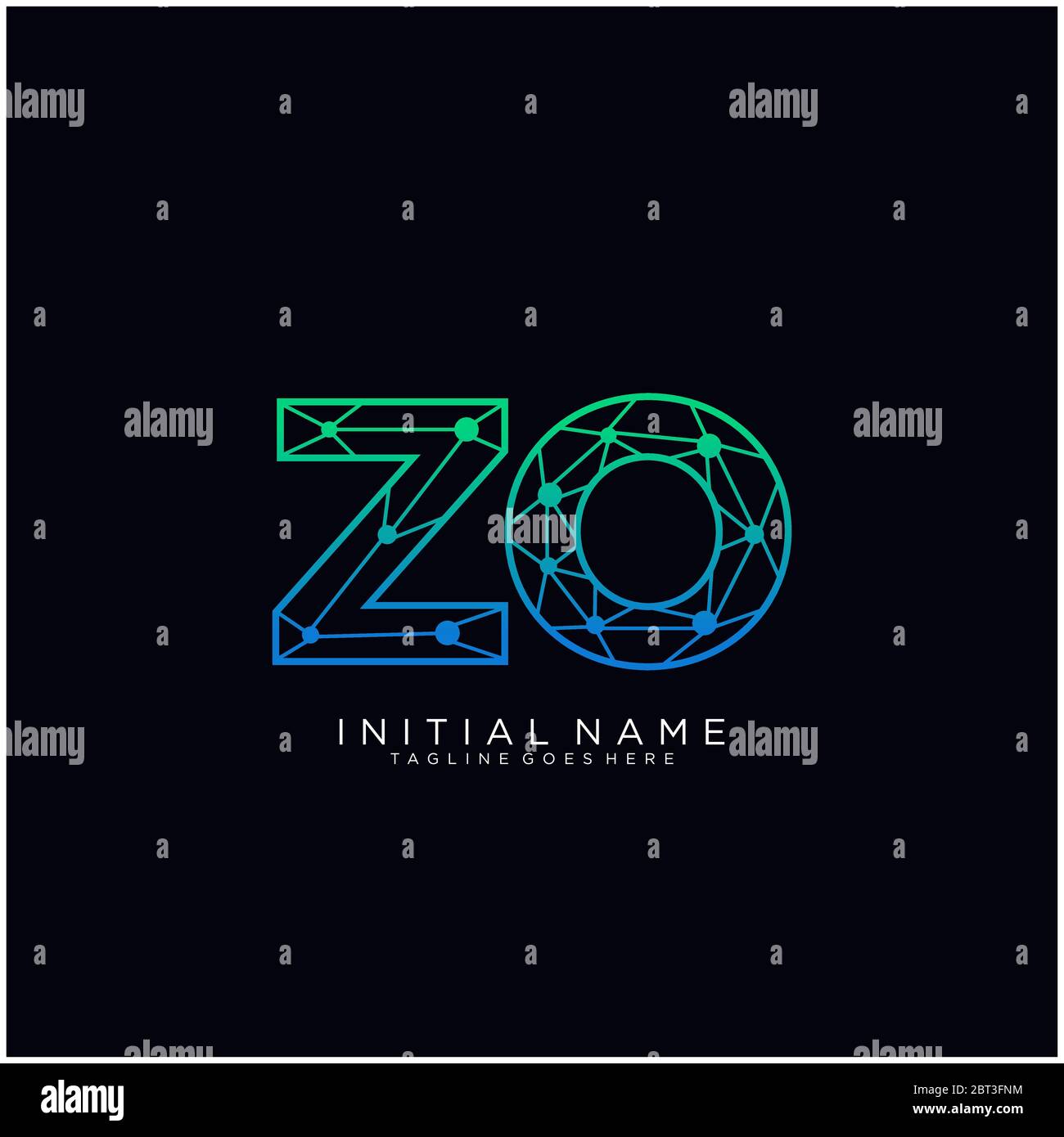 Letter zo logo hi-res stock photography and images - Alamy