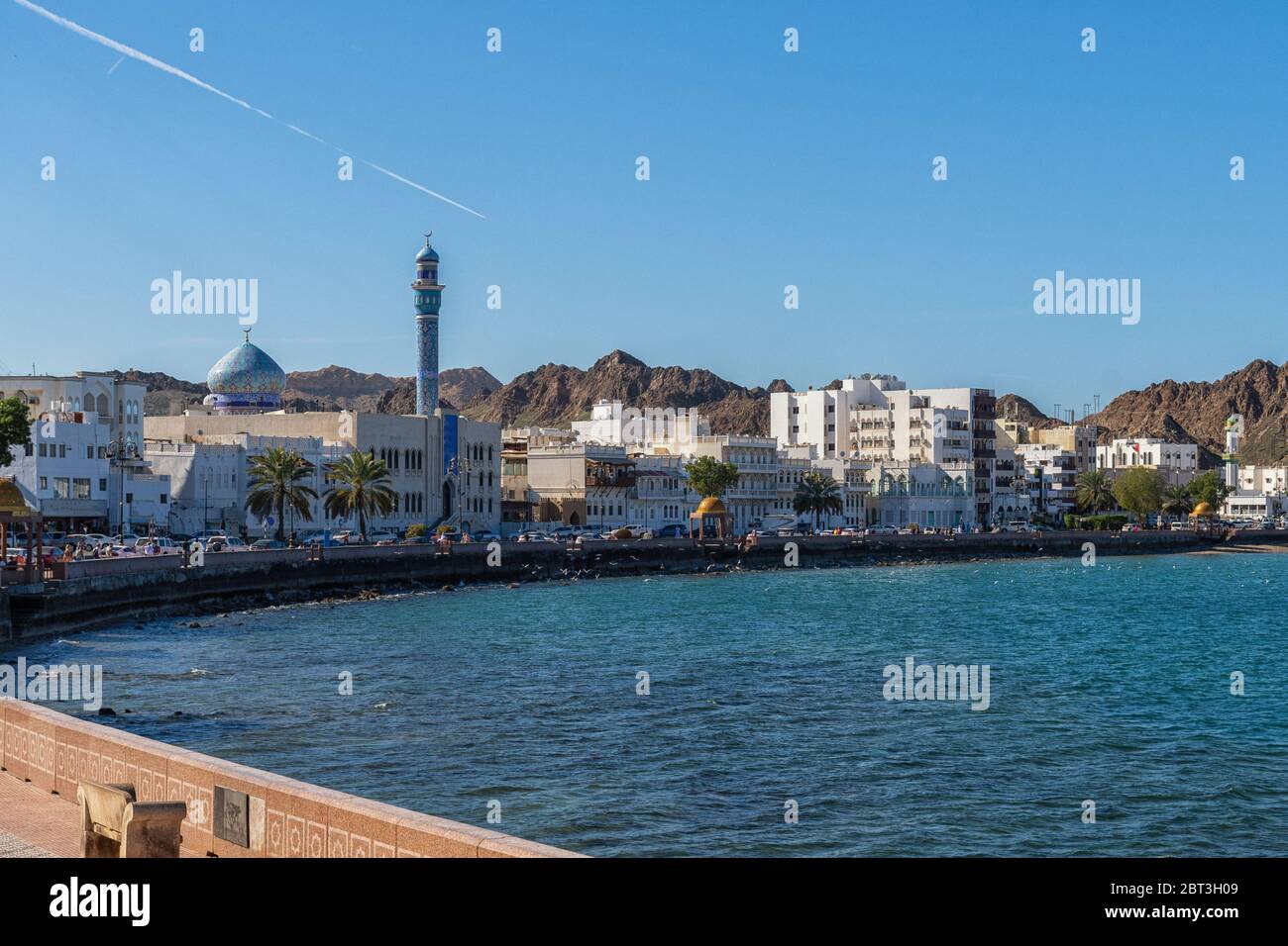 The Mutrah Cornich in Muscat in Oman Stock Photo - Alamy