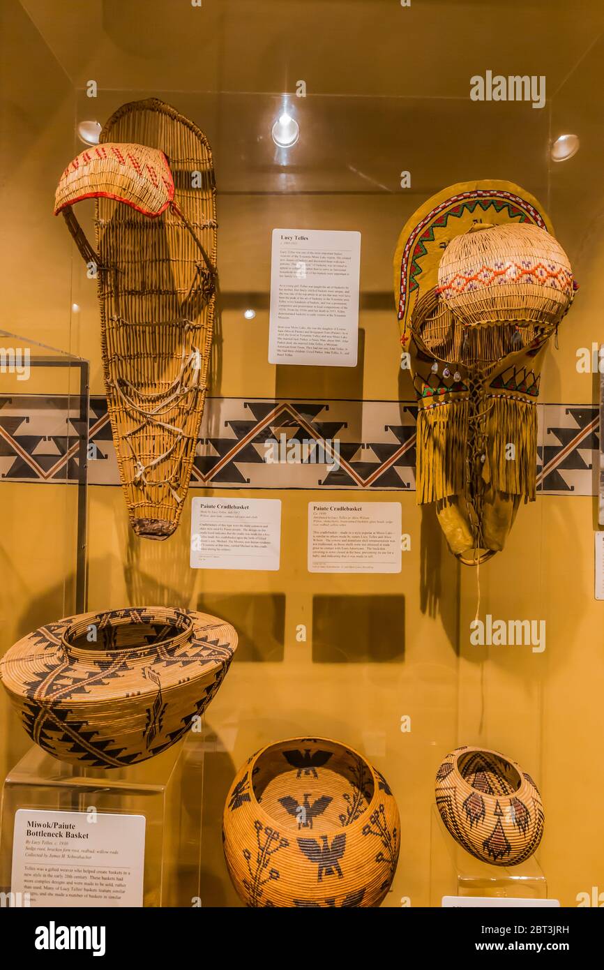 American paiute indian baskets hi-res stock photography and images - Alamy