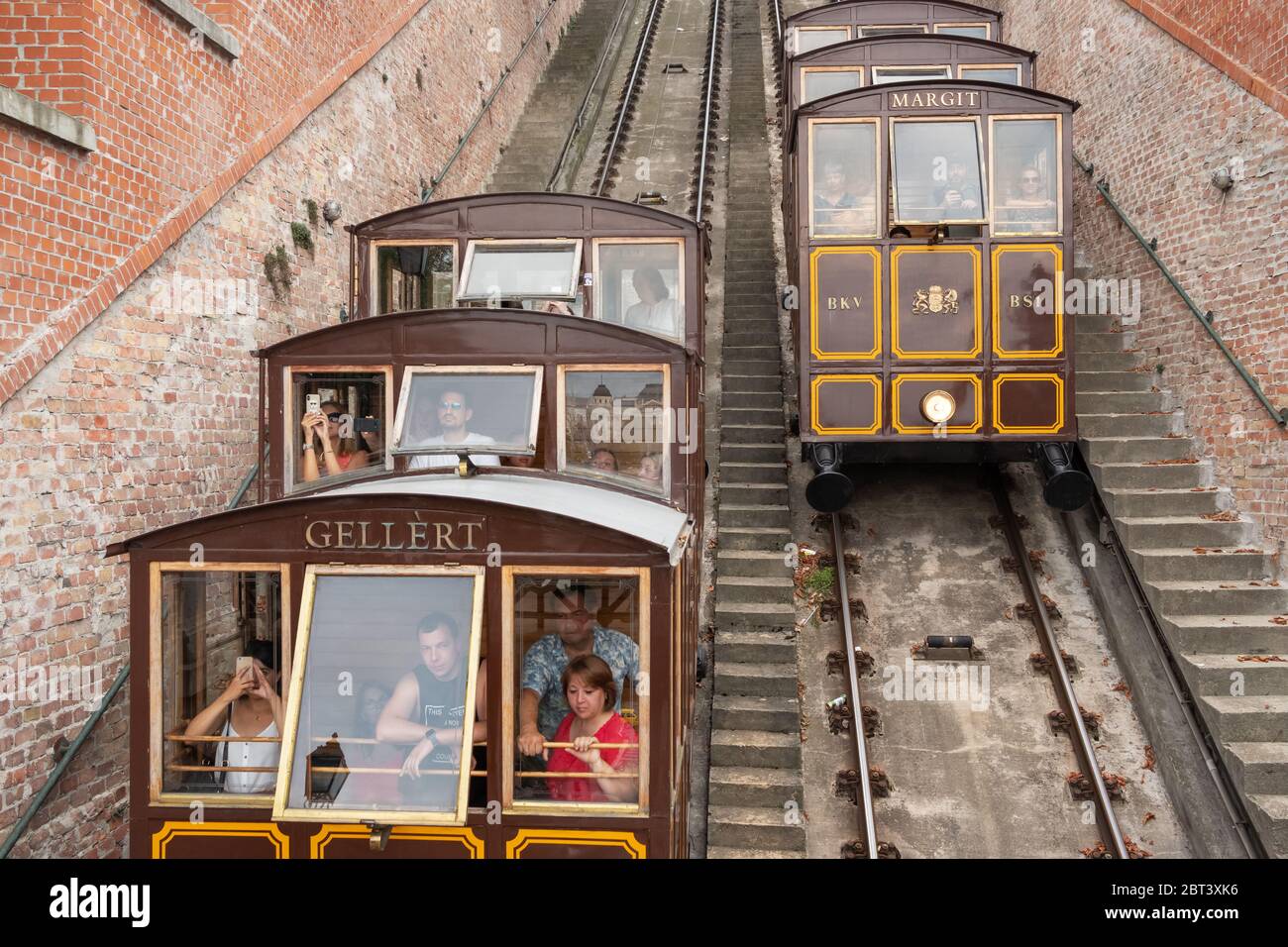 Budapest castle hill funicular railway hi-res stock photography and ...