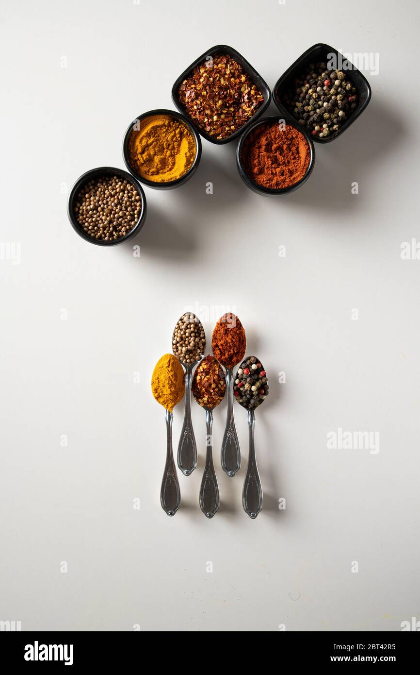 Indian silver spoons hi-res stock photography and images - Alamy
