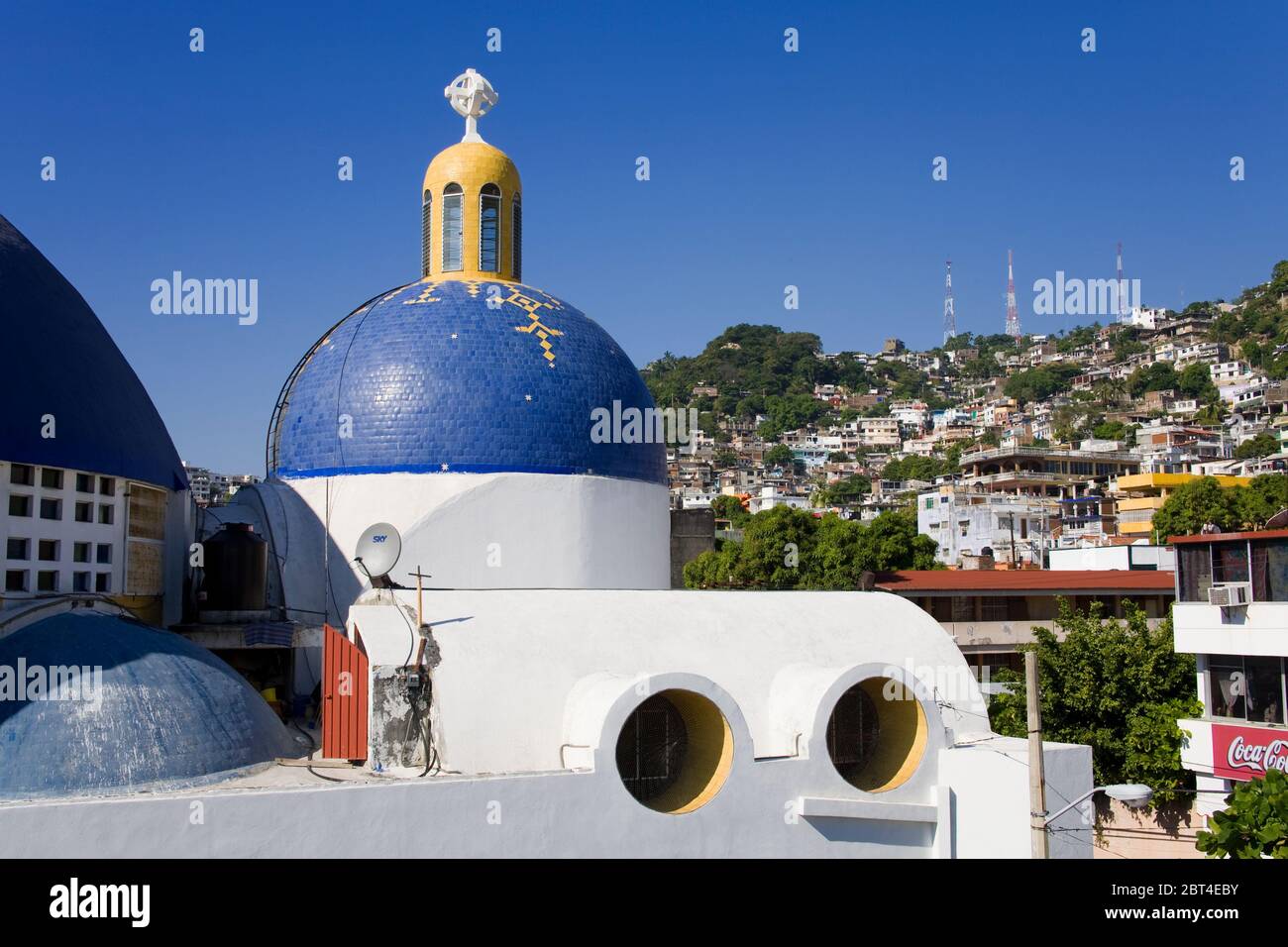 Cathedral Nuestra Senora de la Soledad in Old Town Acapulco, State of ...