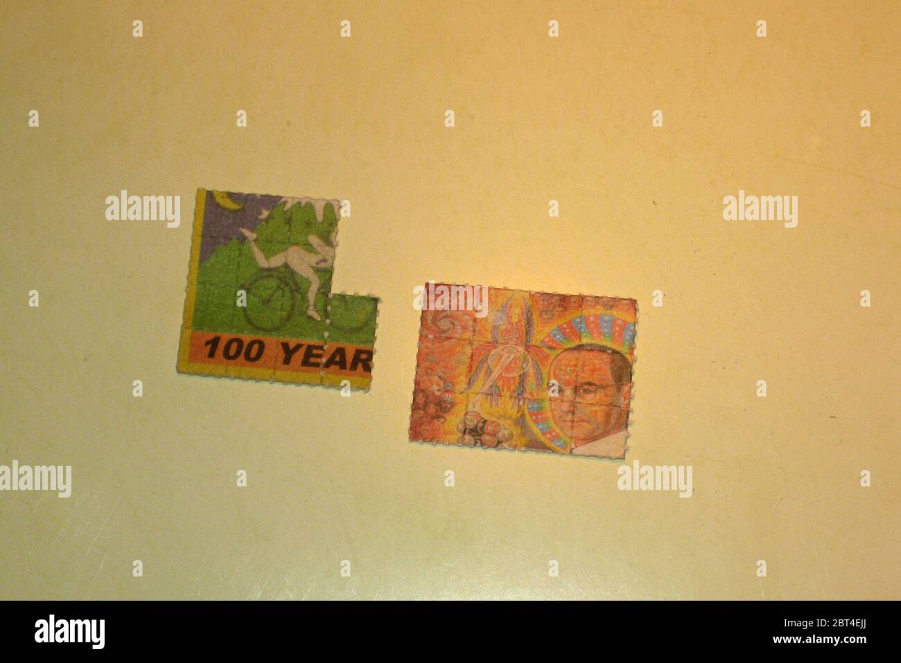 Lsd stick papers shivas retro psychedelic macro vintage background ...