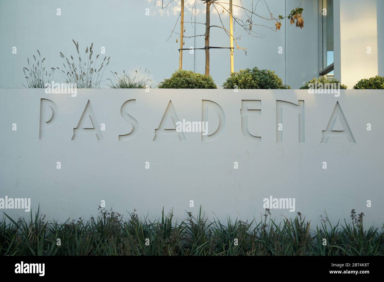 City of pasadena sign hi-res stock photography and images - Alamy