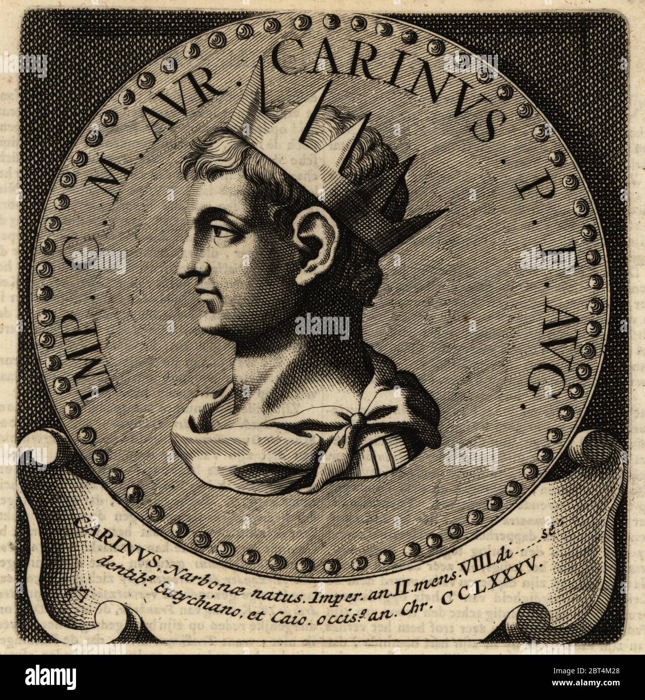 Marcus aurelius carinus augustus hi-res stock photography and images ...