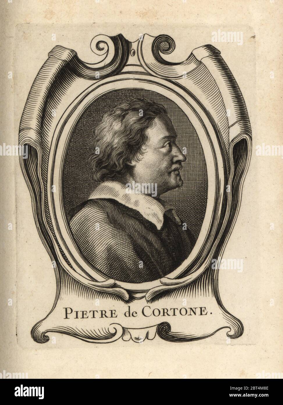 Portrait of Pietro da Cortona, Italian Baroque painter and architect ...