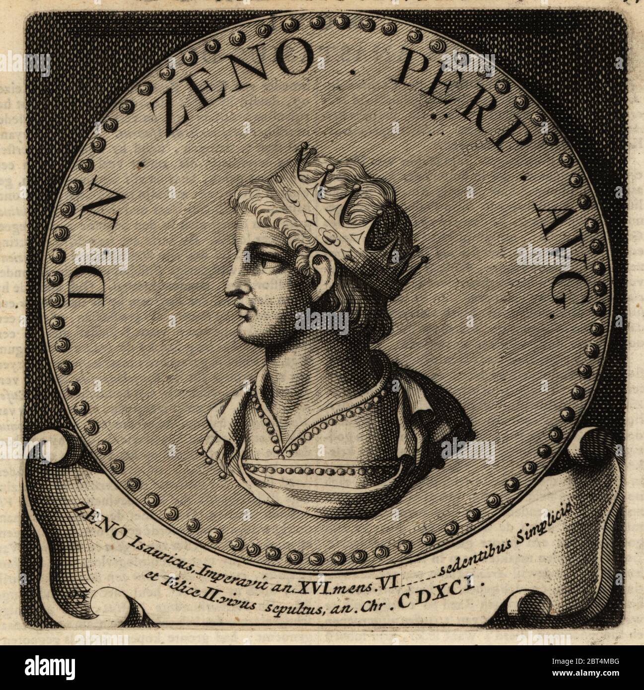 Roman emperor zeno hi-res stock photography and images - Alamy